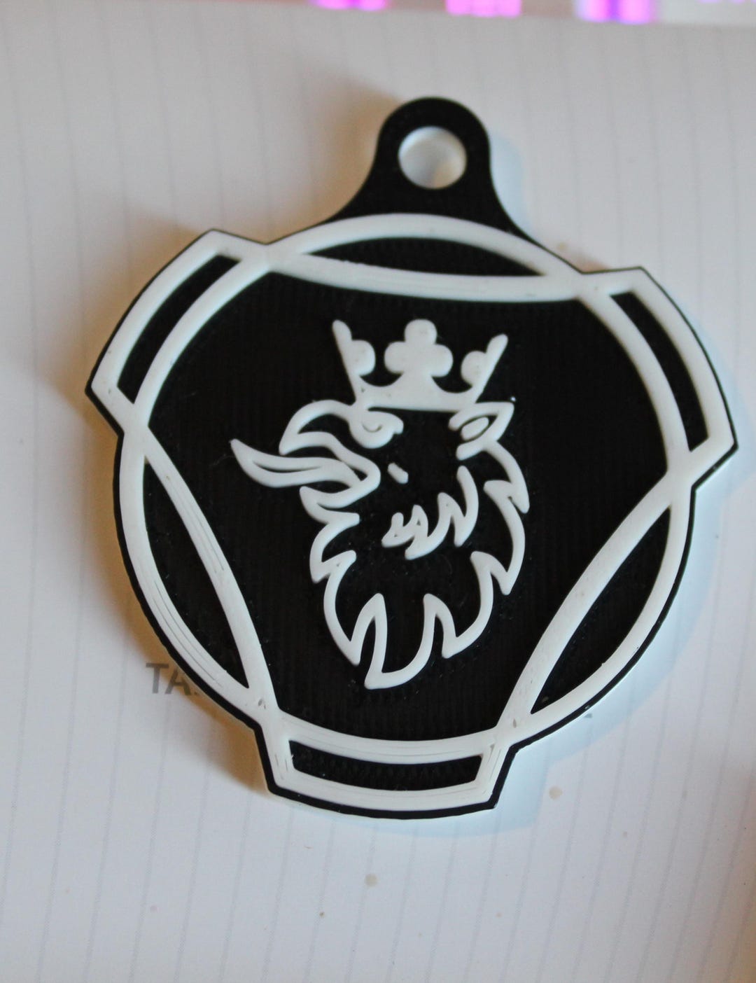 Scania Vabis Logo Keychain - Etsy