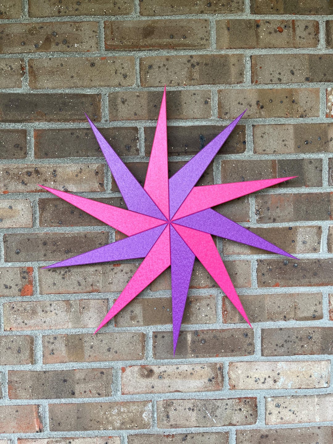 Poly Speed Star, 20" Outdoor Garden Decoration Texas Barn Star Quilt - Etsy