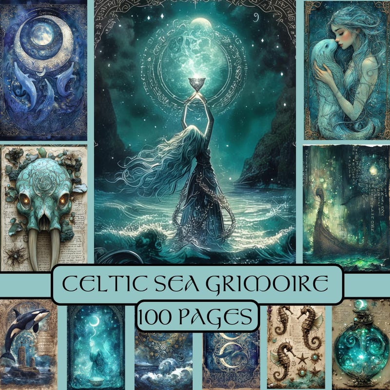 Witch Necklace Ocean - Etsy