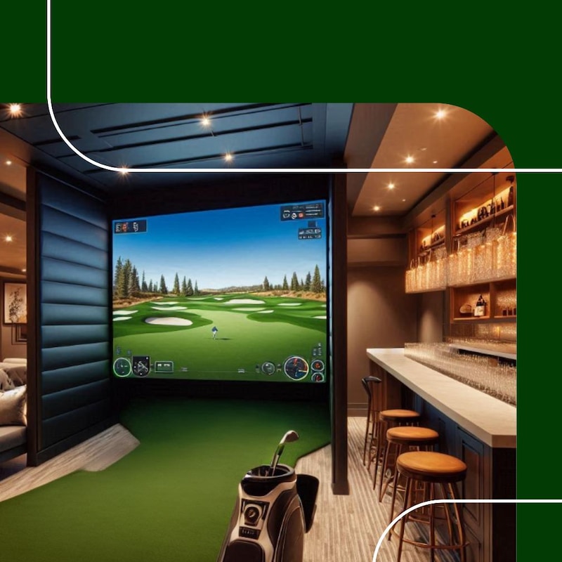 Golf simulator wall padding - Etsy.de
