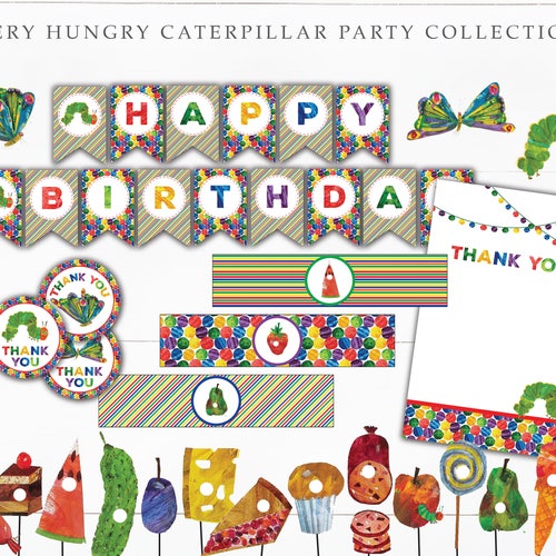 Hungry Caterpillar Inspired Custom Cookie Favors 1 Dozen | Etsy