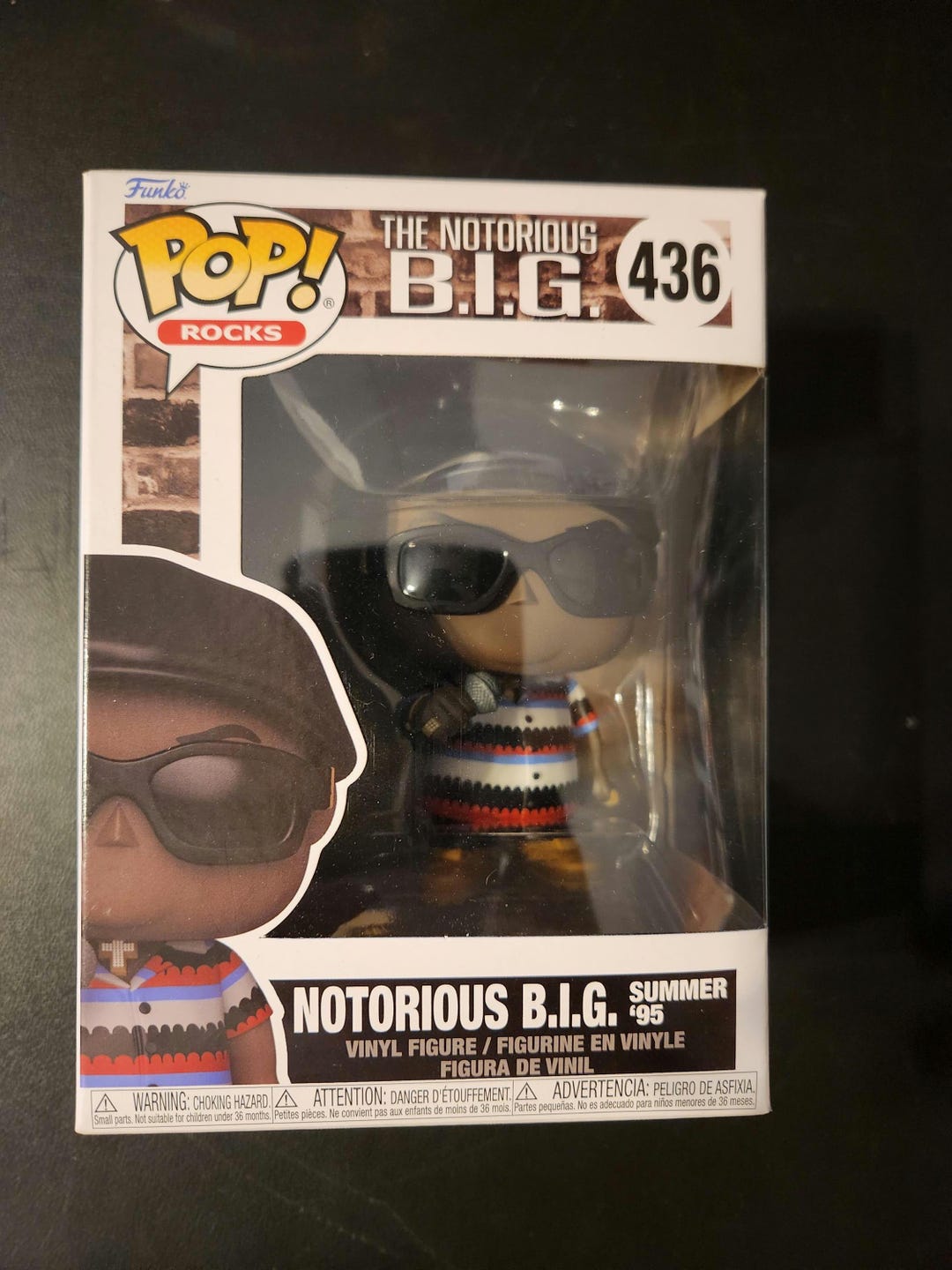 Funko Pop! Rocks - the Notorious B.I.G. 436 - Notorious B.I.G. Summer ...