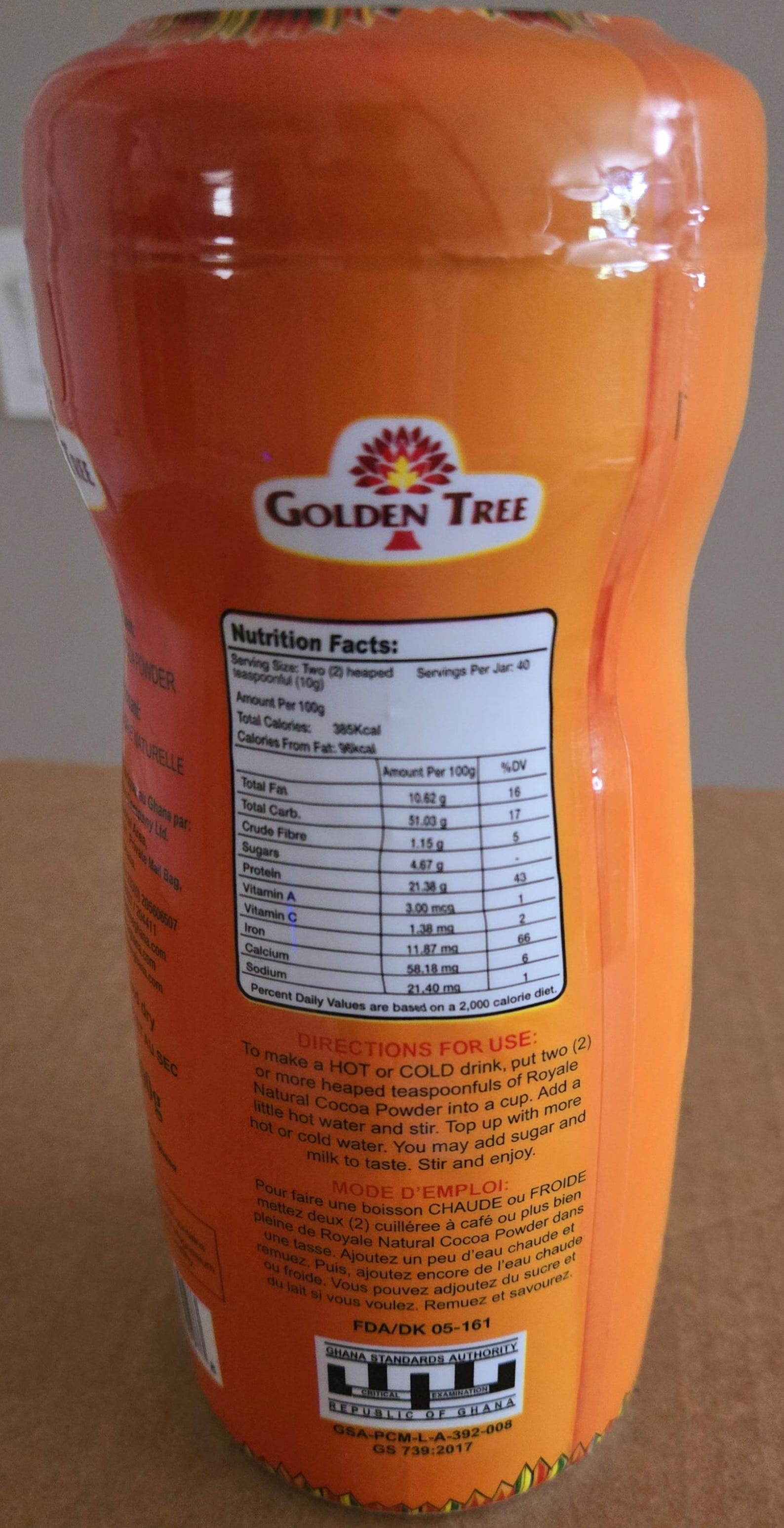 Royale/alltime Cocoa Powder (instant Drinking Chocolate) - 100% Natural ...