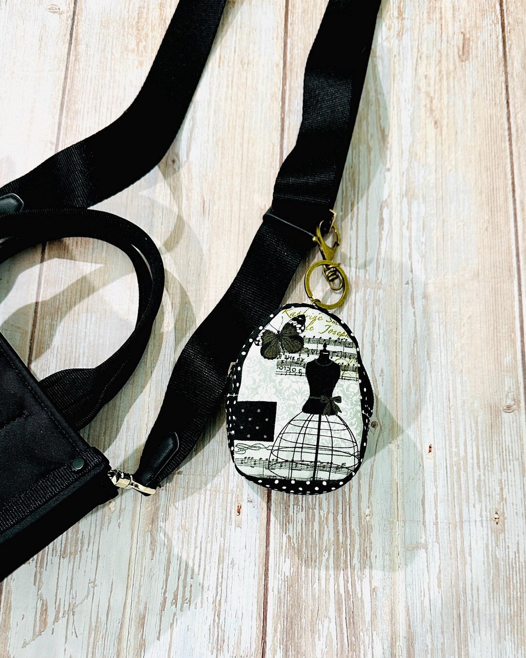 Black Mini Backpack Keychain Bag Charms for Coin Bag, Lipstick Bag ...