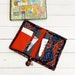 Floral Small Travel Passport Wallet, Block Print Passport Holder ...