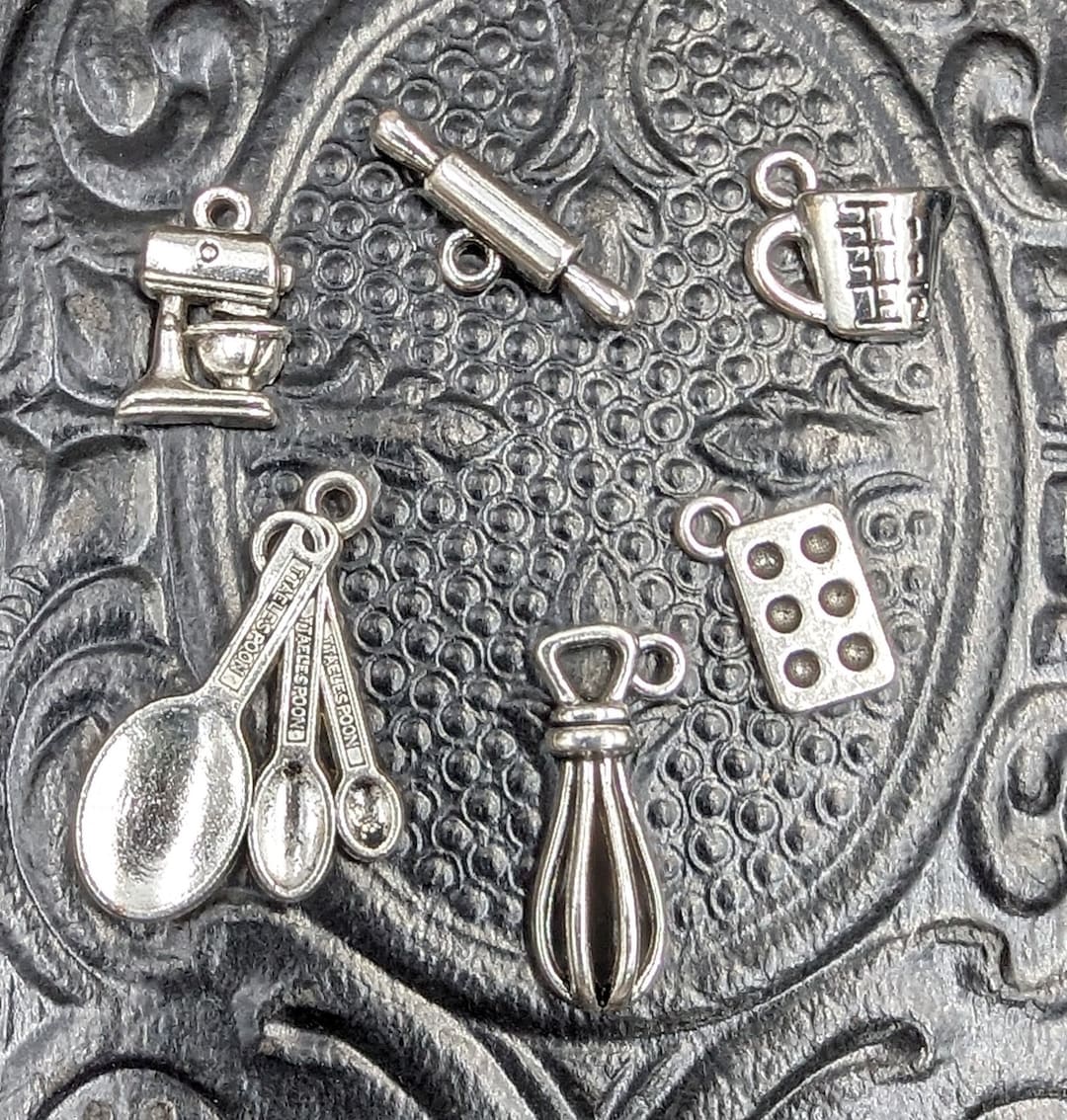 Baking Charm Set 6 Pieces - Kitchen Charms - Etsy
