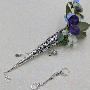 Chatelaine Tools - Victorian Tussie-mussie or Tussy Mussy With Pin ...