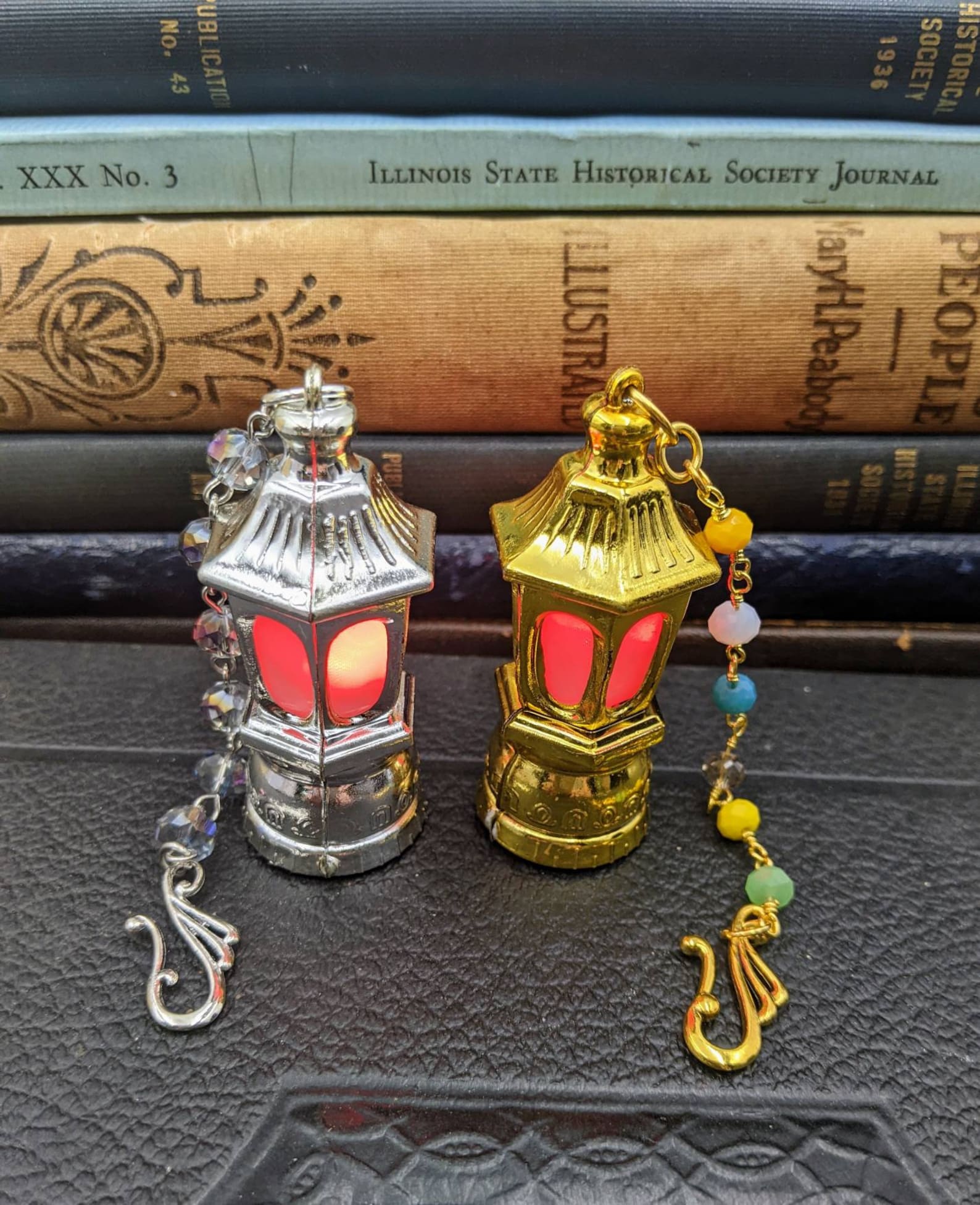 Chatelaine Tools - Mini Lanterns on a Chain - Plastic LED Lights - Etsy