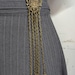 Bronze Victorian Crest Chatelaine With Waist Clip 5 Chains and Hooks ...
