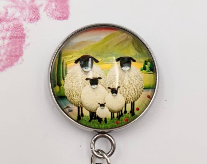 Yarn Sheep Enamel Pin Lamb Enamel Pin Lamb Pin Knitting Pin Lamb Pin ...