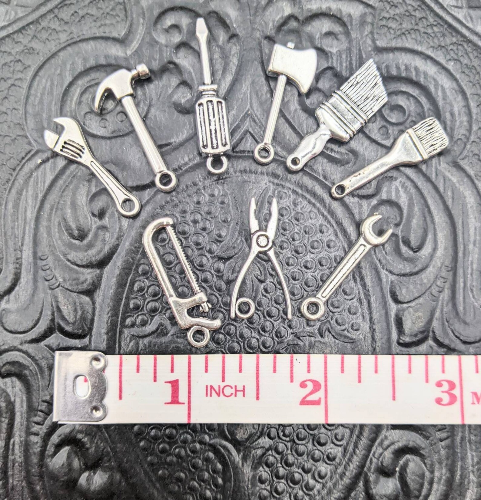Fixer Upper Set of 9 Tool Charms - Dad Handyman Mechanic DIY Charms - Etsy