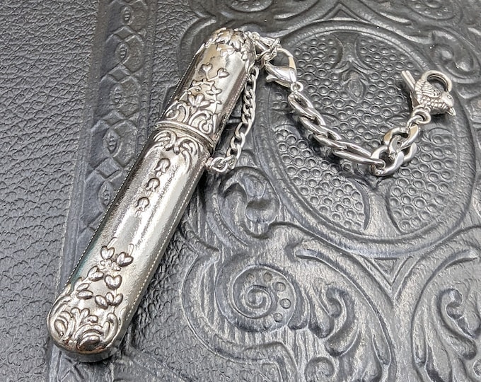 Chatelaine Tools - New Design Victorian Needle Case - Stainless Steel ...