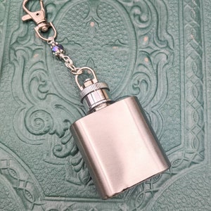 Chatelaine Tools - Mini Stainless Steel Flask Perfume With Filigree on ...