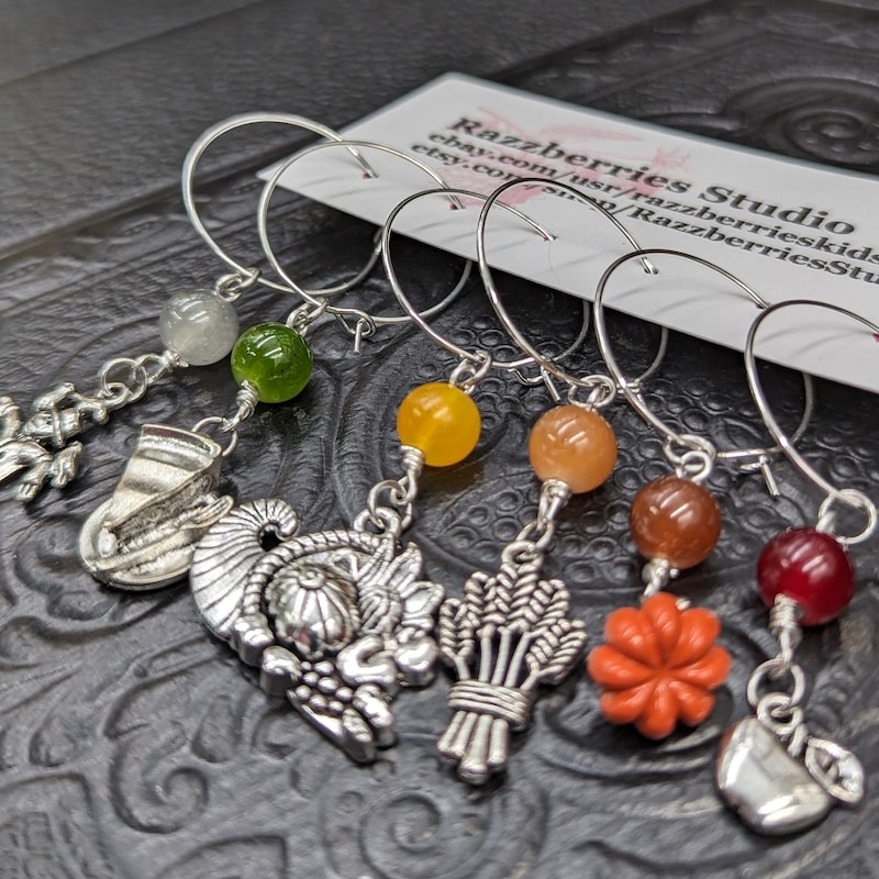 Thanksgiving Charms - Etsy