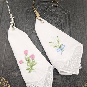 Chatelaine Tools - Victorian Handkerchief Clip - Stainless Steel on a ...