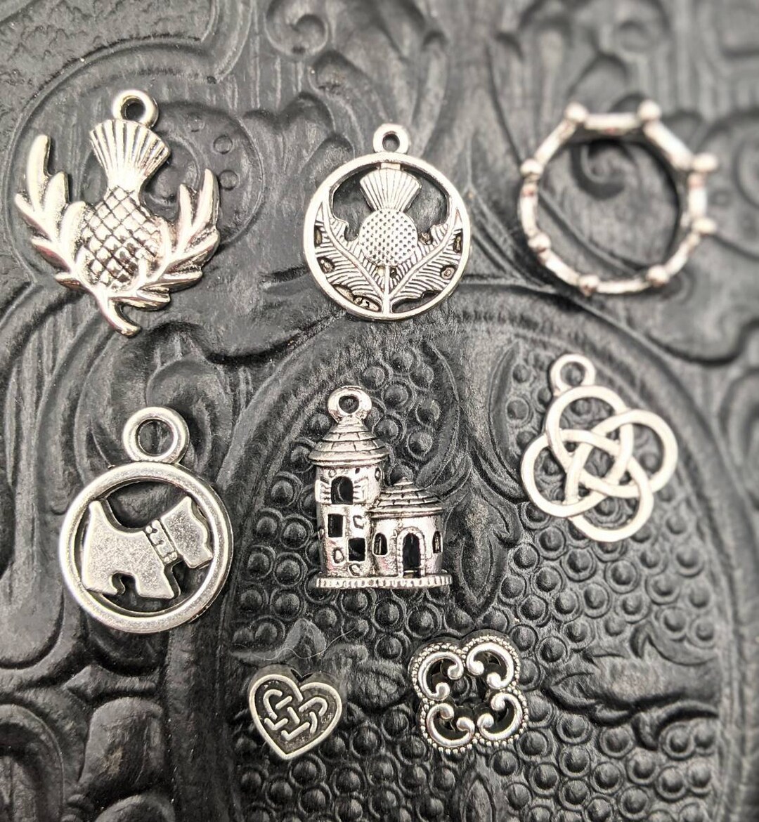 Scottish Highlands 8 Scotland Charms Outlander Scots - Etsy