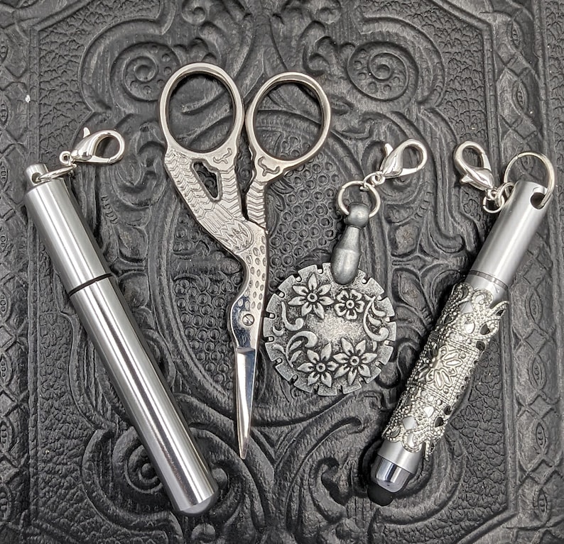 Chatelaine Tools Gift Sets of 34 or 7 Victorian Needlework - Etsy