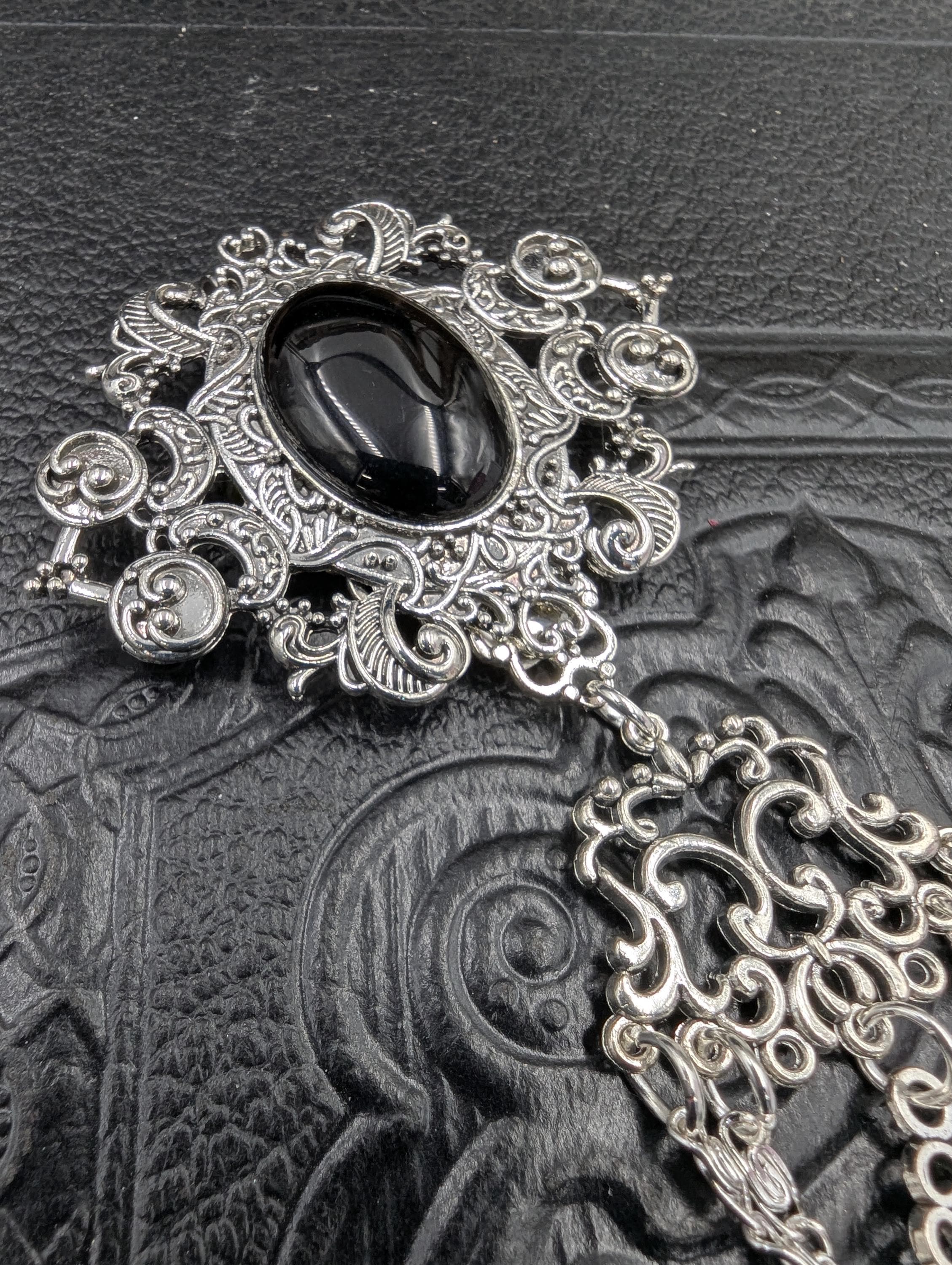Bronze or Silver French Inspired Chatelaine With Waist Clip Madame Giry ...