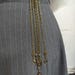 Bronze Victorian Crest Chatelaine With Waist Clip 5 Chains and Hooks ...