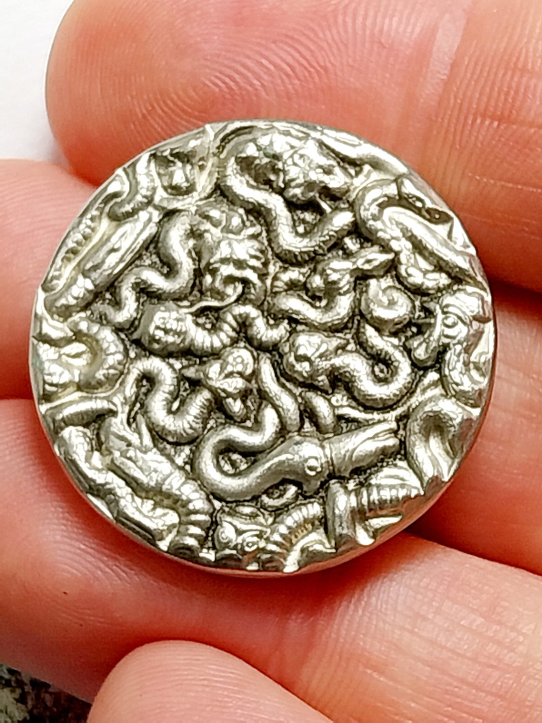 7 Antique Mythical Creature Buttons - Etsy