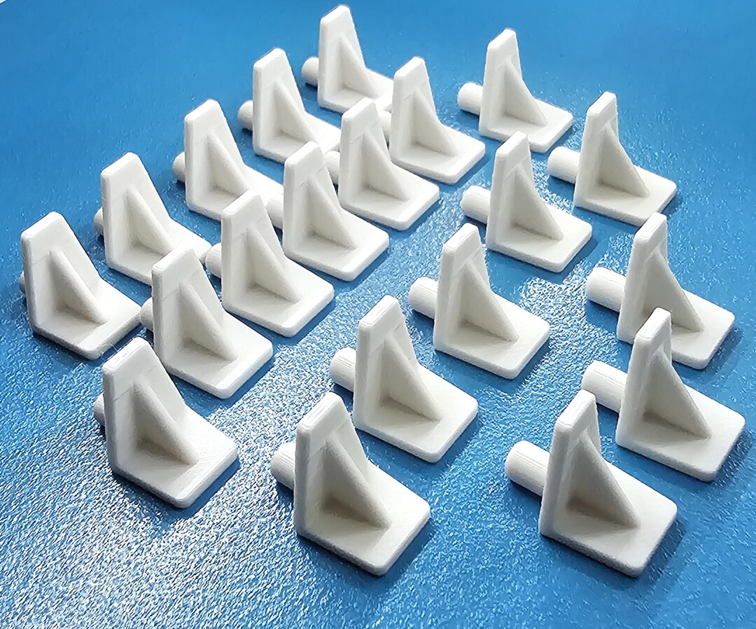20x Cabinet Shelf Holders, Shelf Supports, Shelf Board Brackets - Etsy