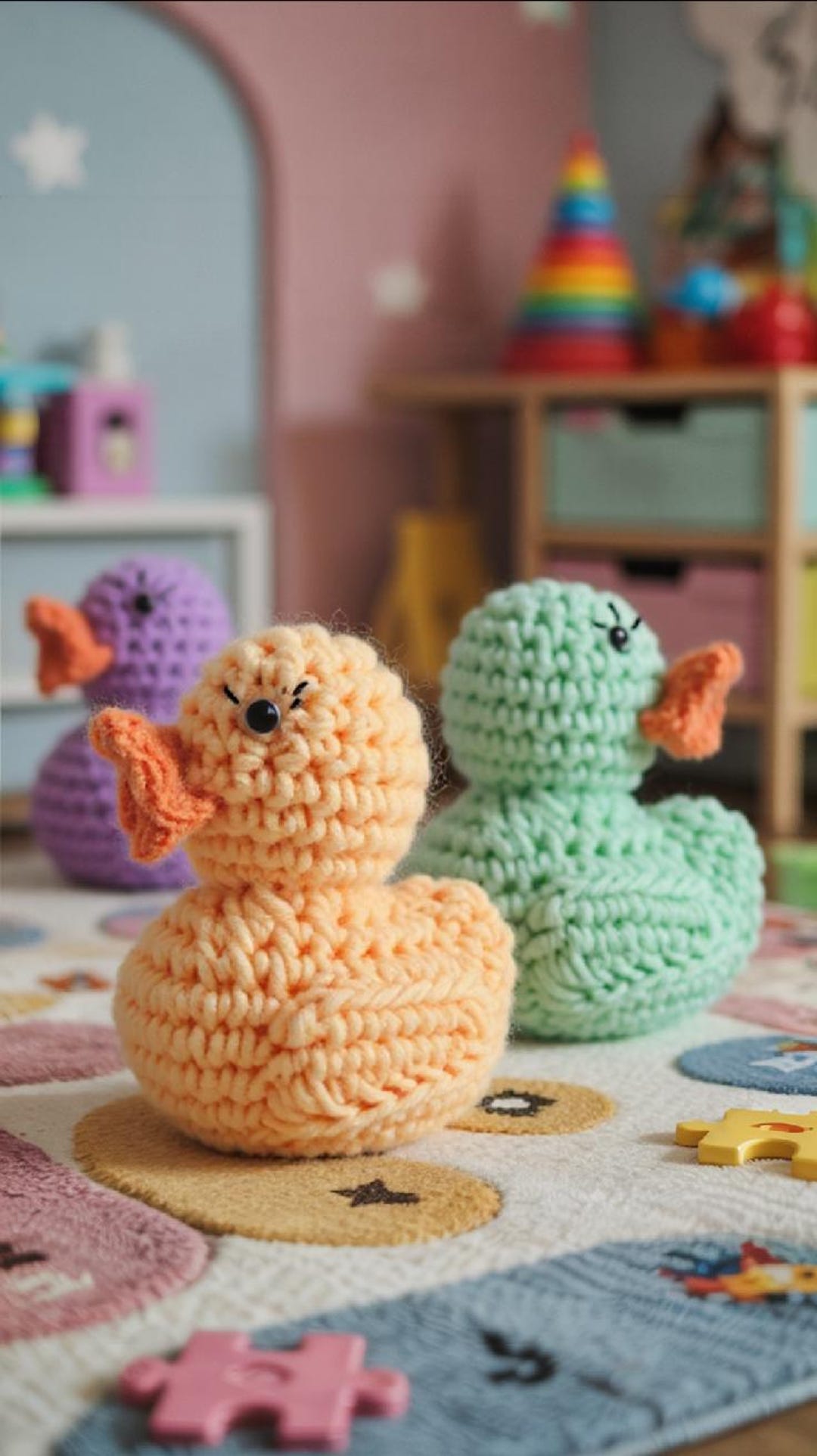 Ducky Crochet Pattern|rubber Ducky No Sew Crochet Pattern|amigurumi ...