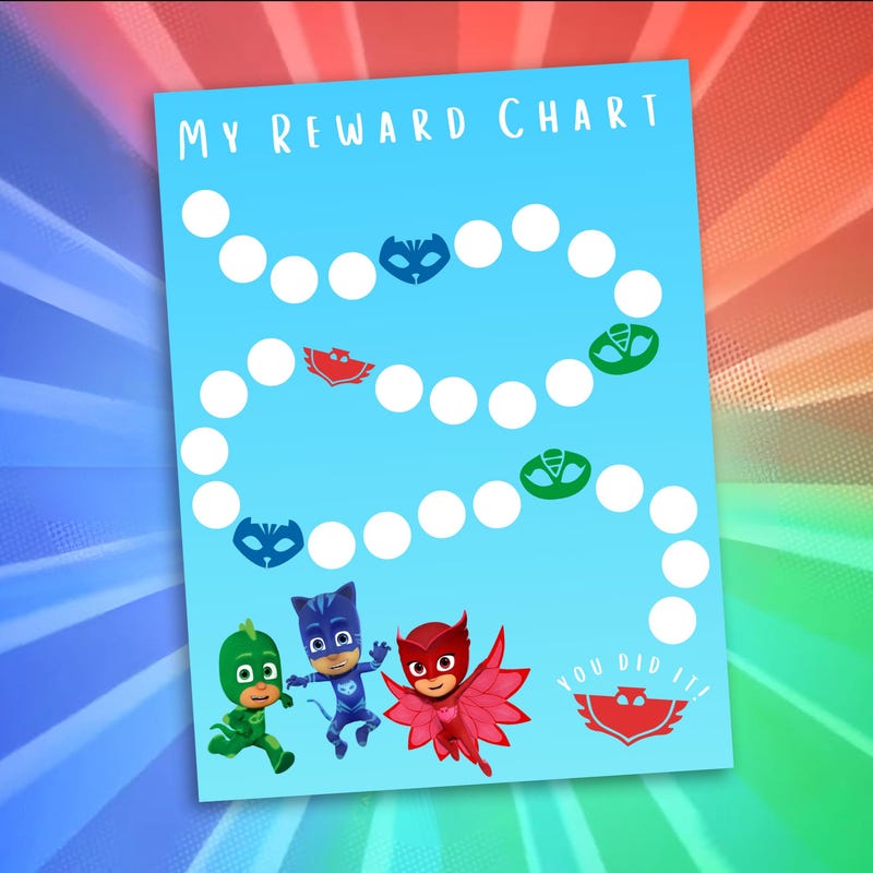 Pj Masks Sticker - Etsy