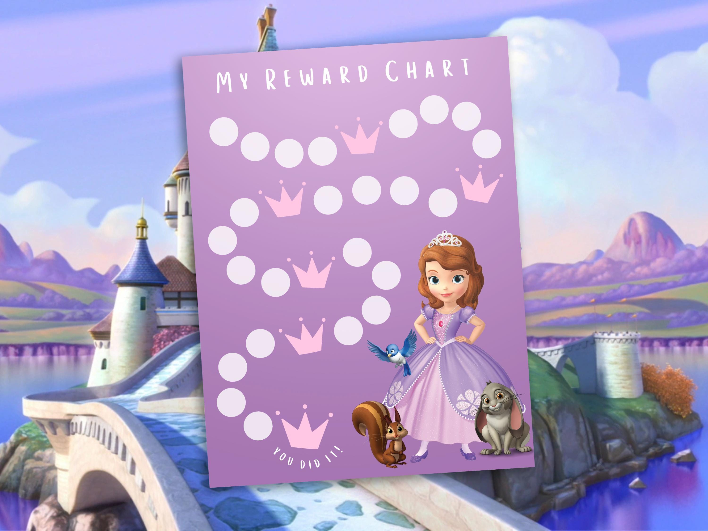 Printable Sofia the First-inspired Reward Chart | Instant Download ...