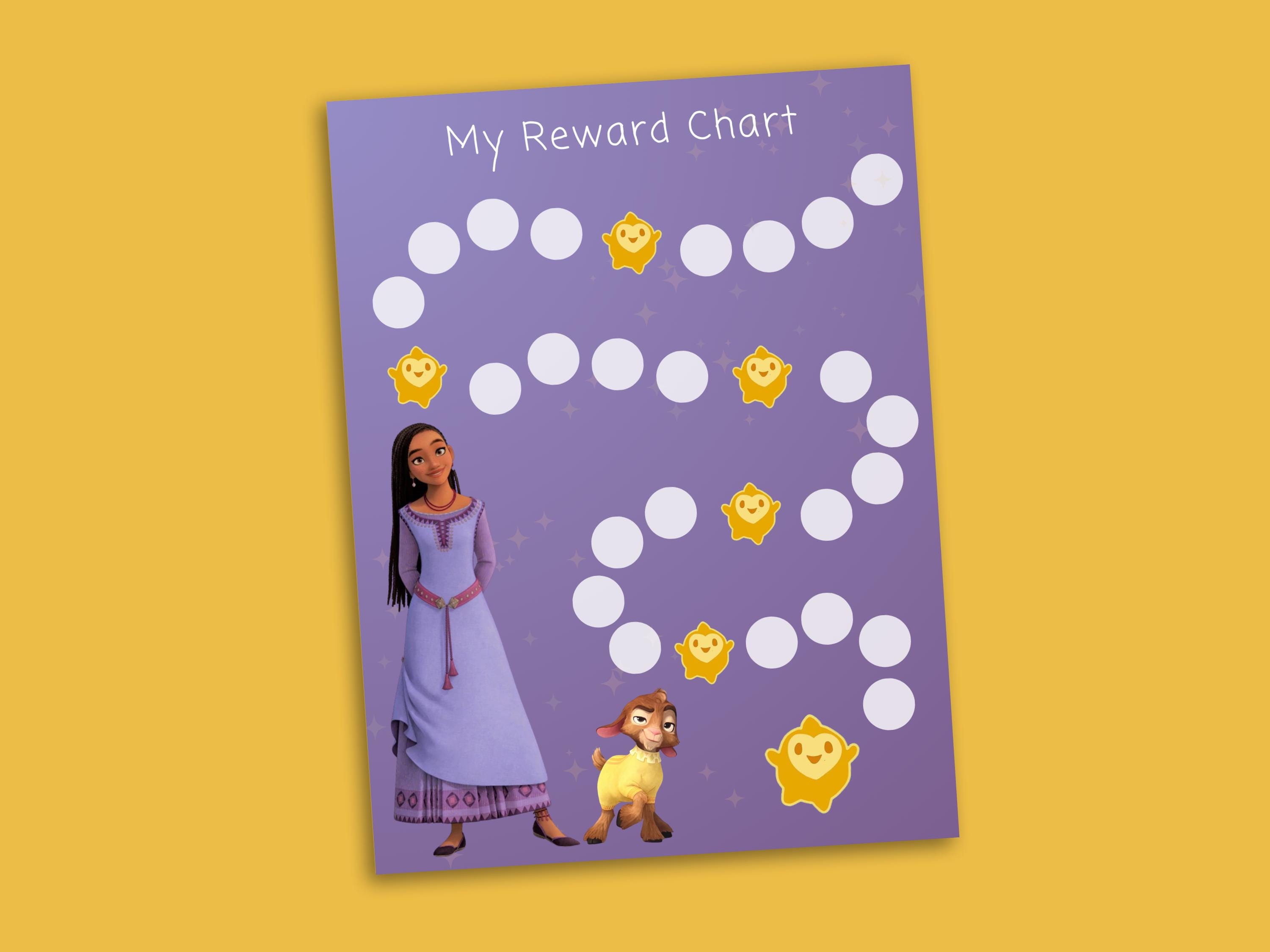 Printable Wish-inspired Reward Chart | Instant Download | Asha Kids ...