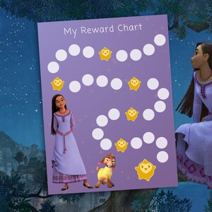 Printable Wish-inspired Reward Chart | Instant Download | Asha Kids ...
