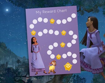 Printable Moana-inspired Reward Chart | Instant Download | Kids ...