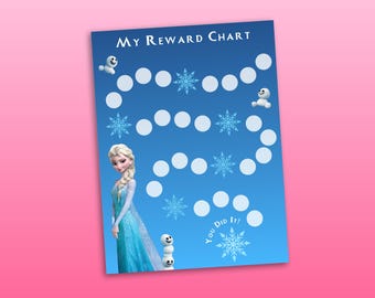 Printable Jasmine-inspired Reward Chart | Instant Download | Kids ...