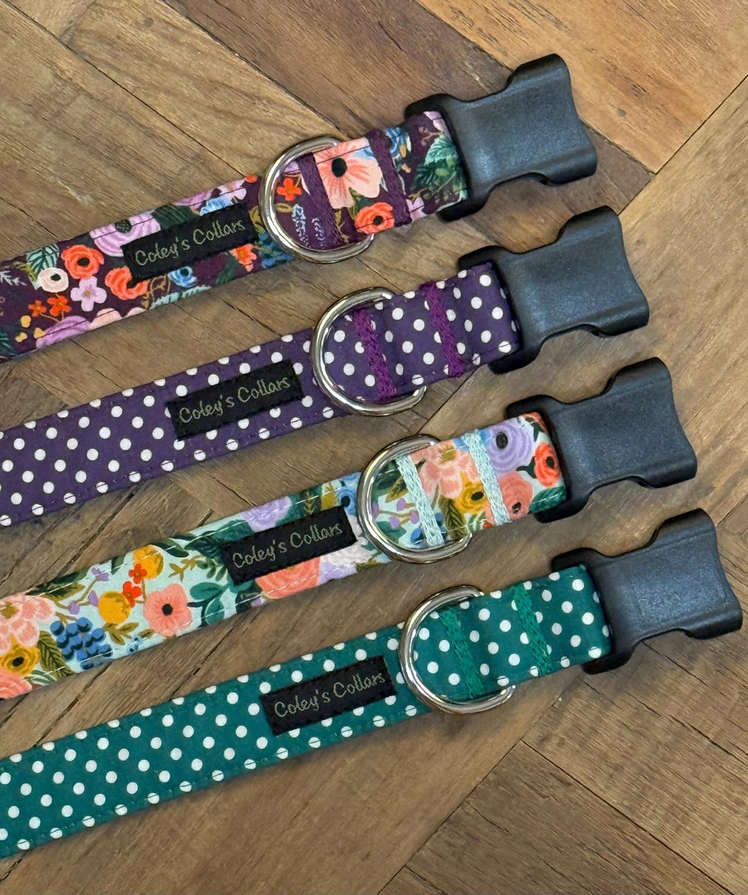 Personalized Dog Collar, Rifle Paper Co Dog Collar, Floral Dog Collar ...