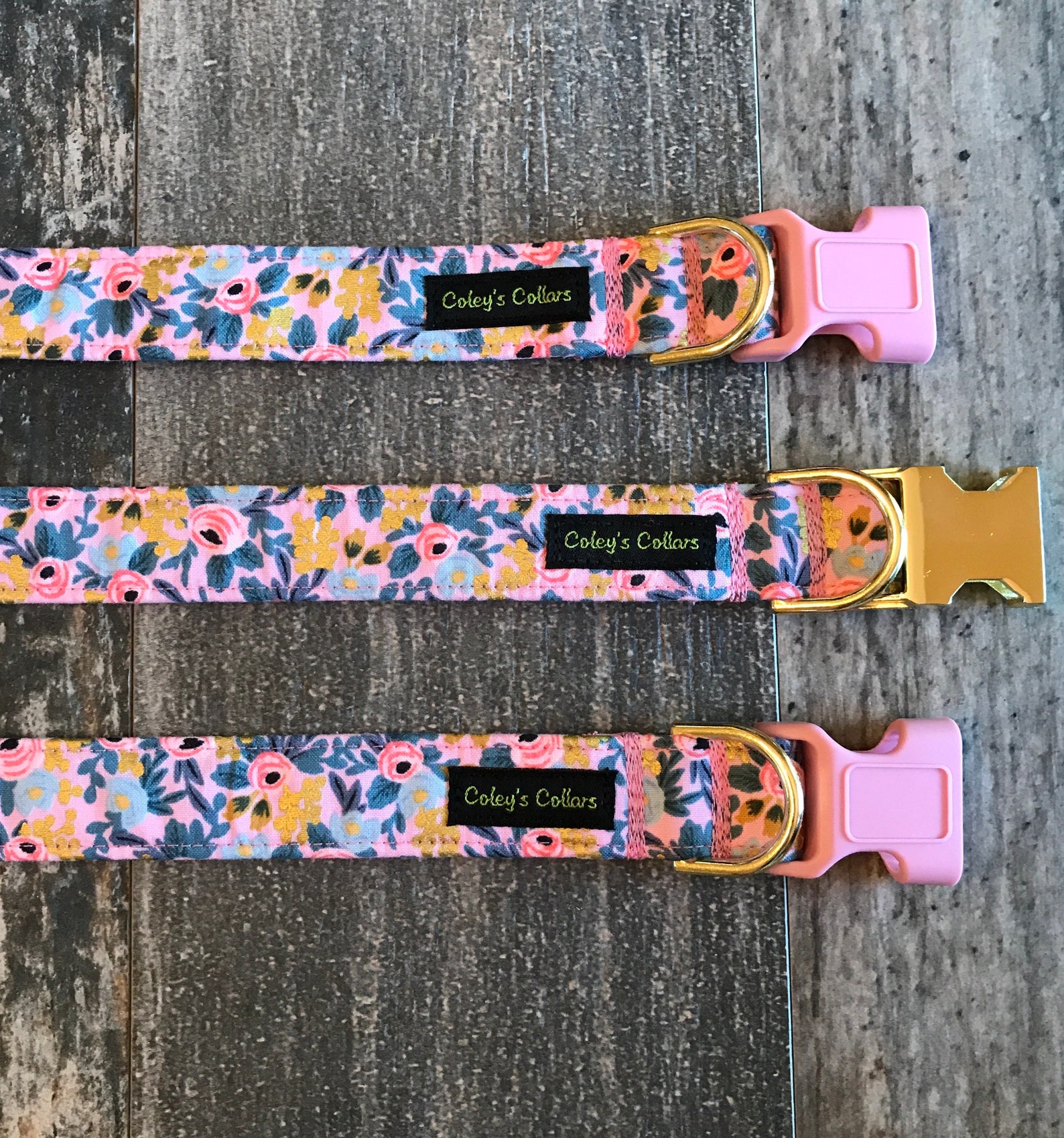 Personalized Dog Collar Rifle Paper Co Dog Collar Dog - Etsy