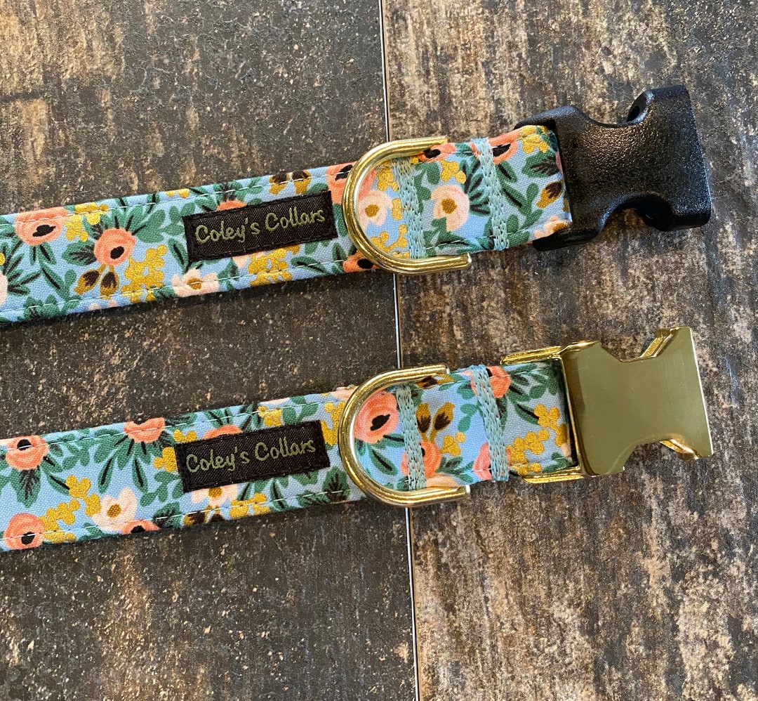 Dog Collar, Rifle Paper Co Dog Collar, Dog Collars, Spring Dog Collar ...