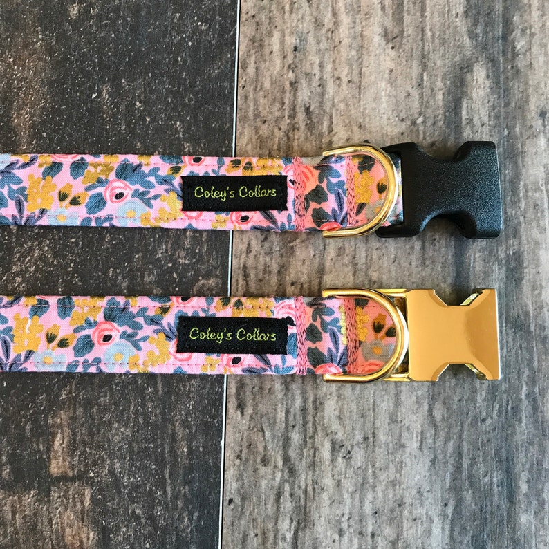 Personalized Dog Collar Rifle Paper Co Dog Collar Dog - Etsy