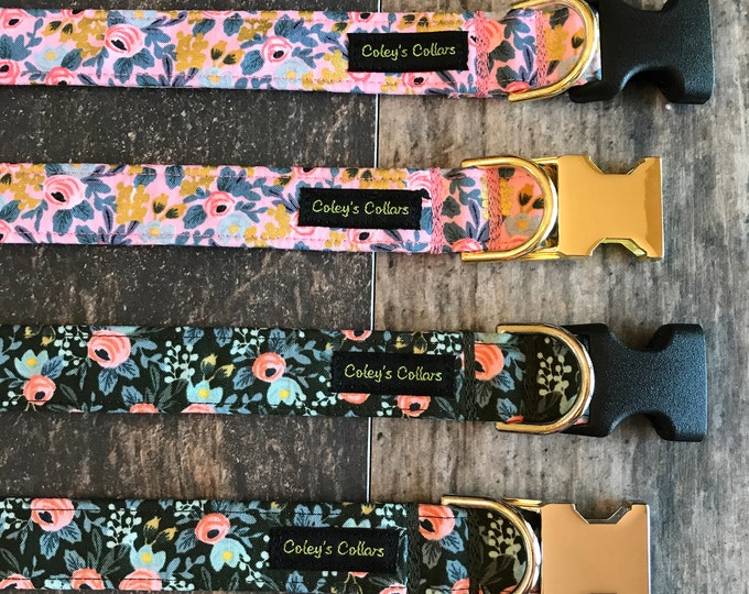 Rifle Paper Co. Dog Collar, Dog Collars, Floral Dog Collar, Girl Dog ...