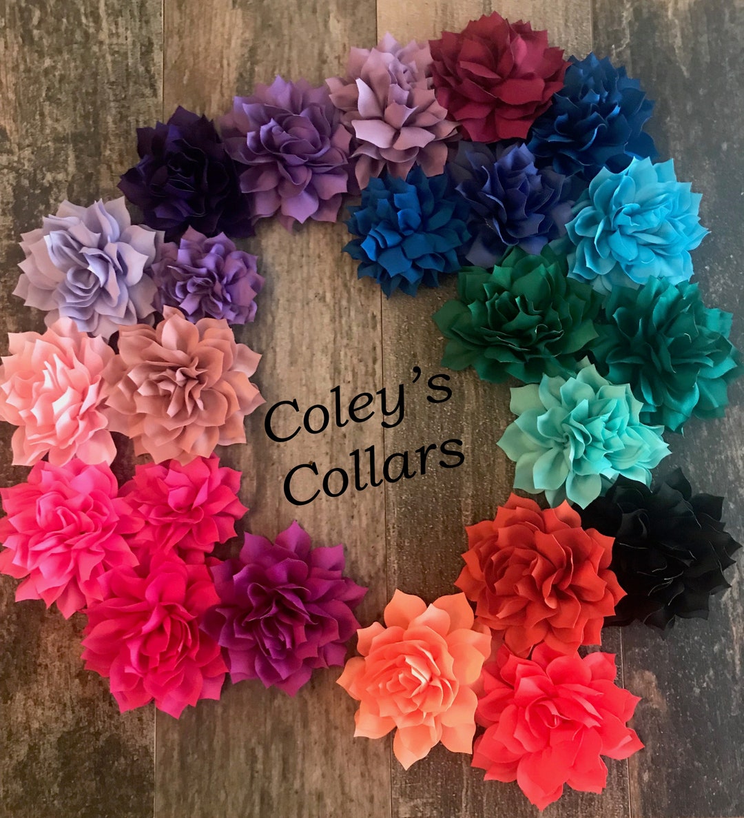 Dog Collar Flower, Flower for Dog Collar, Collar Flower, Dog Collar ...