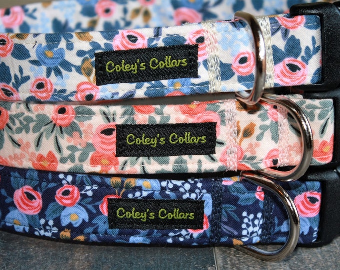 Rifle Paper Co Dog Collar, Dog Collar, Floral Dog Collar, Girl Dog ...