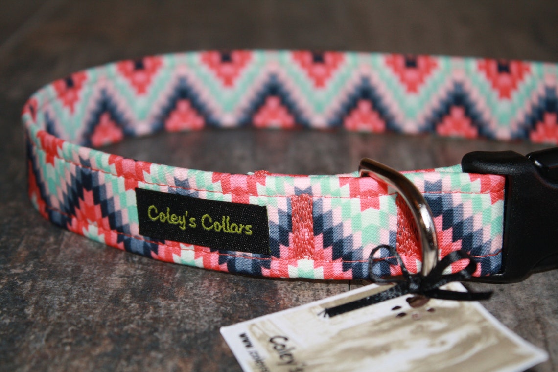 Dog Collar Aztec Tribal Dog Collar Dog Collars Dog Collar - Etsy