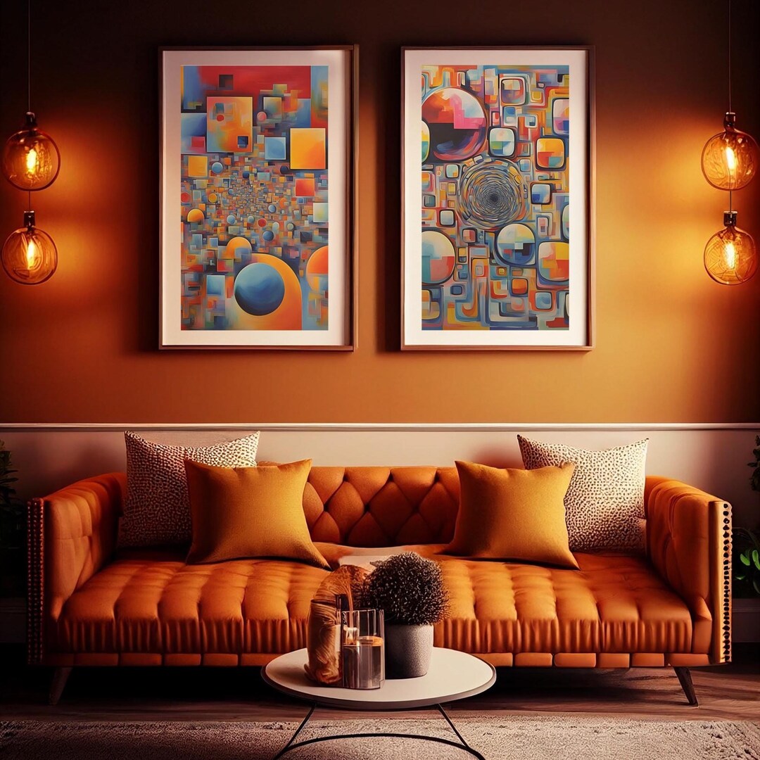 Abstract Art Bundle 21 High-resolution Digital Prints for Home & Office ...