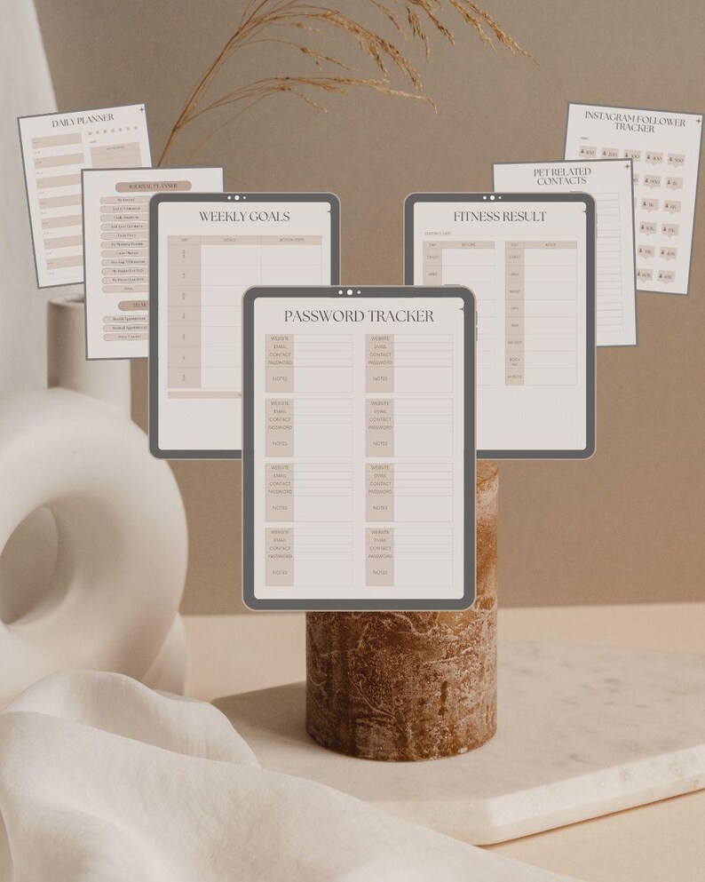 Ultimate Life Planner Printable | Daily Routine, Budget Tracker ...