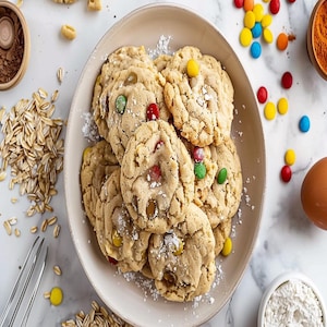 Soft Batch Monster Cookies Recipe Ebook | Chewy Cookie Recipe | Loaded ...