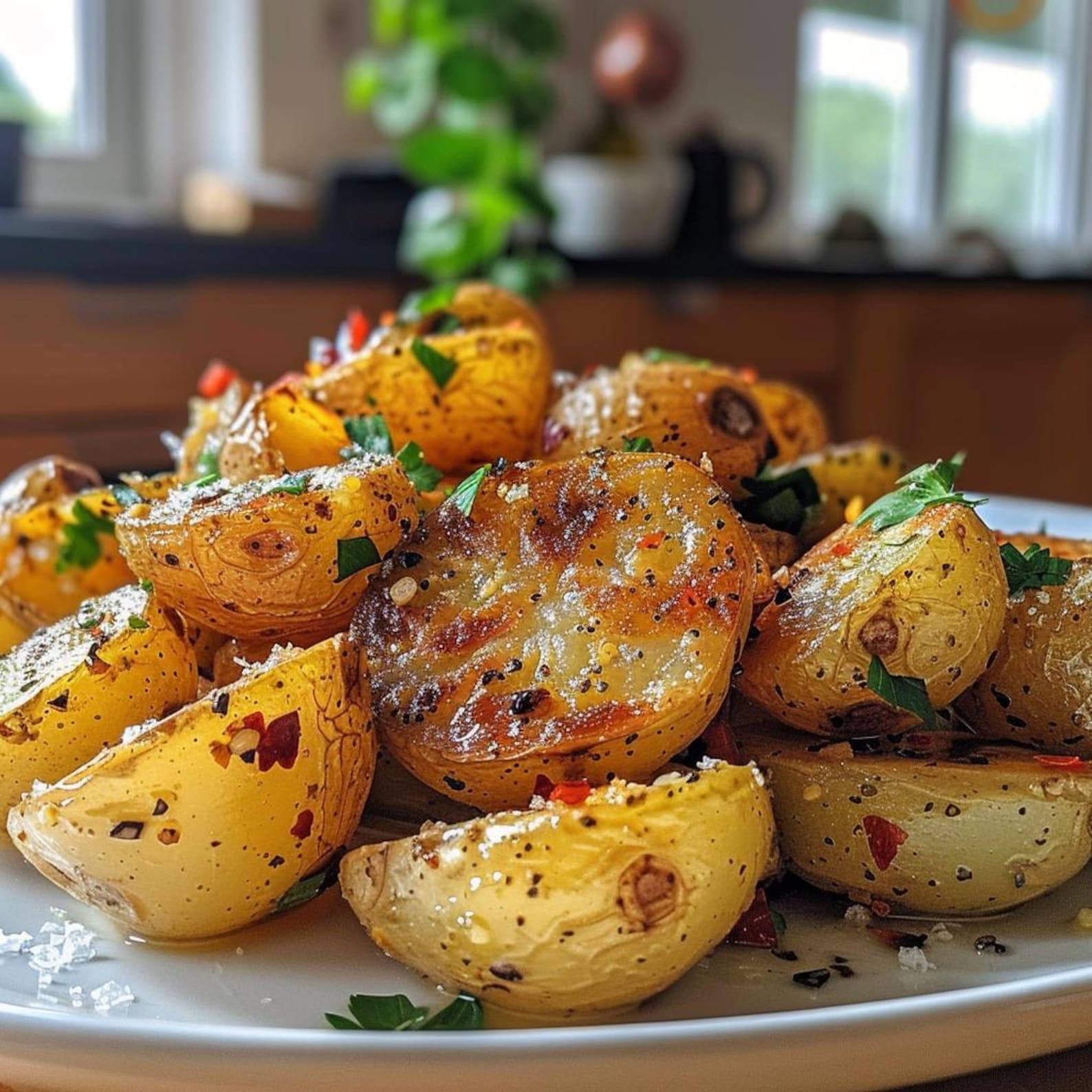 Crispy Garlic Butter Potatoes Recipe Book | Printable PDF Download ...