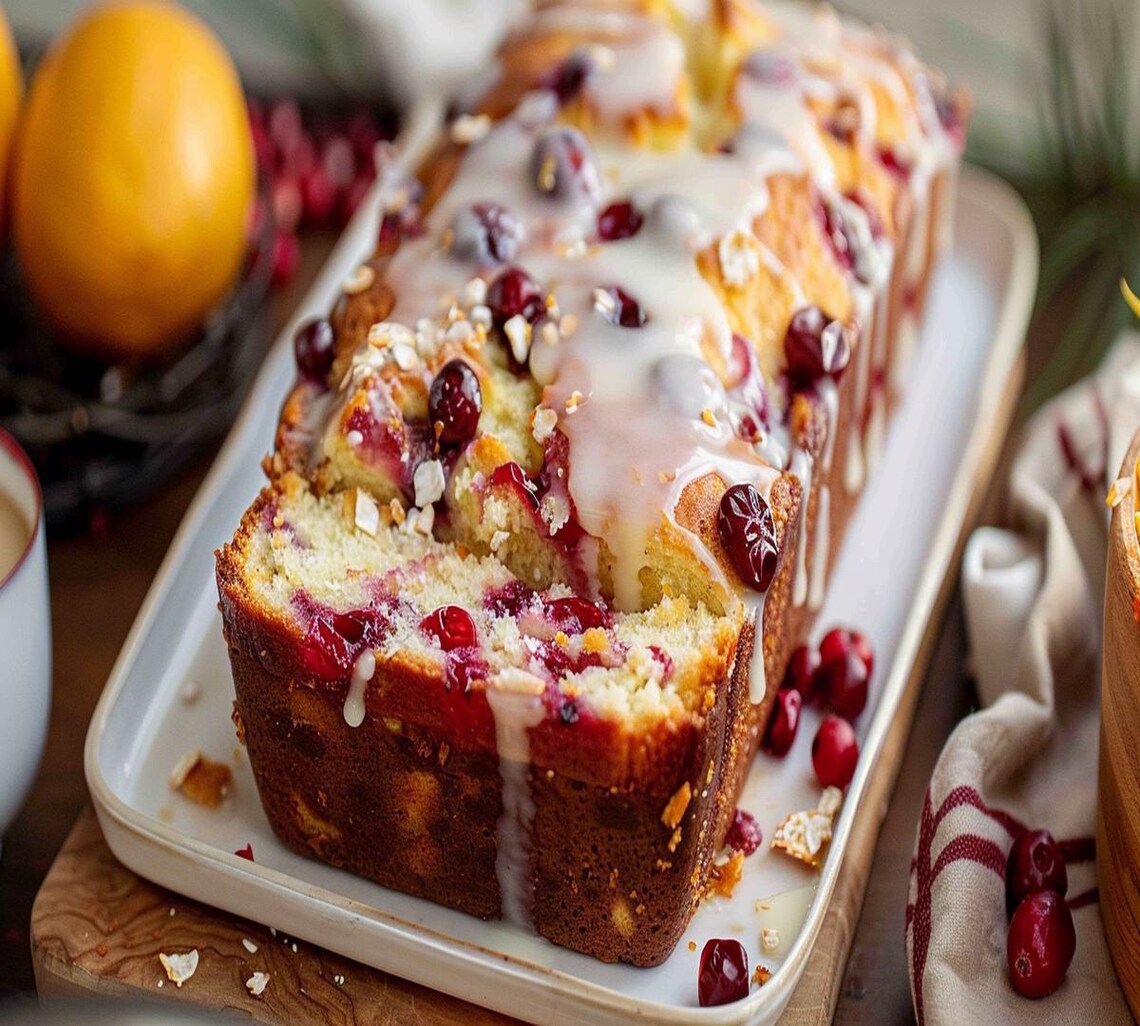 Cranberry Orange Loaf Recipe Ebook: Holiday Quick Bread (instant PDF ...