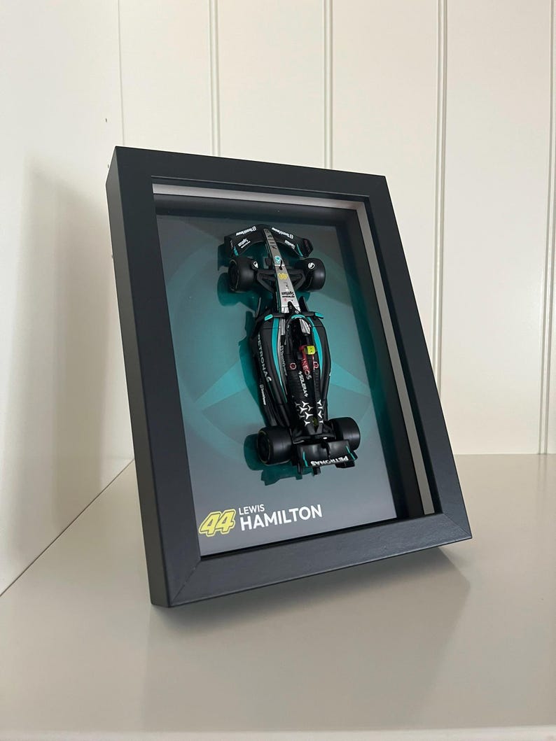 Lewis Hamilton F1 Car Display | Mercedes 1:43 Scale, Formula 1 Gift - Etsy