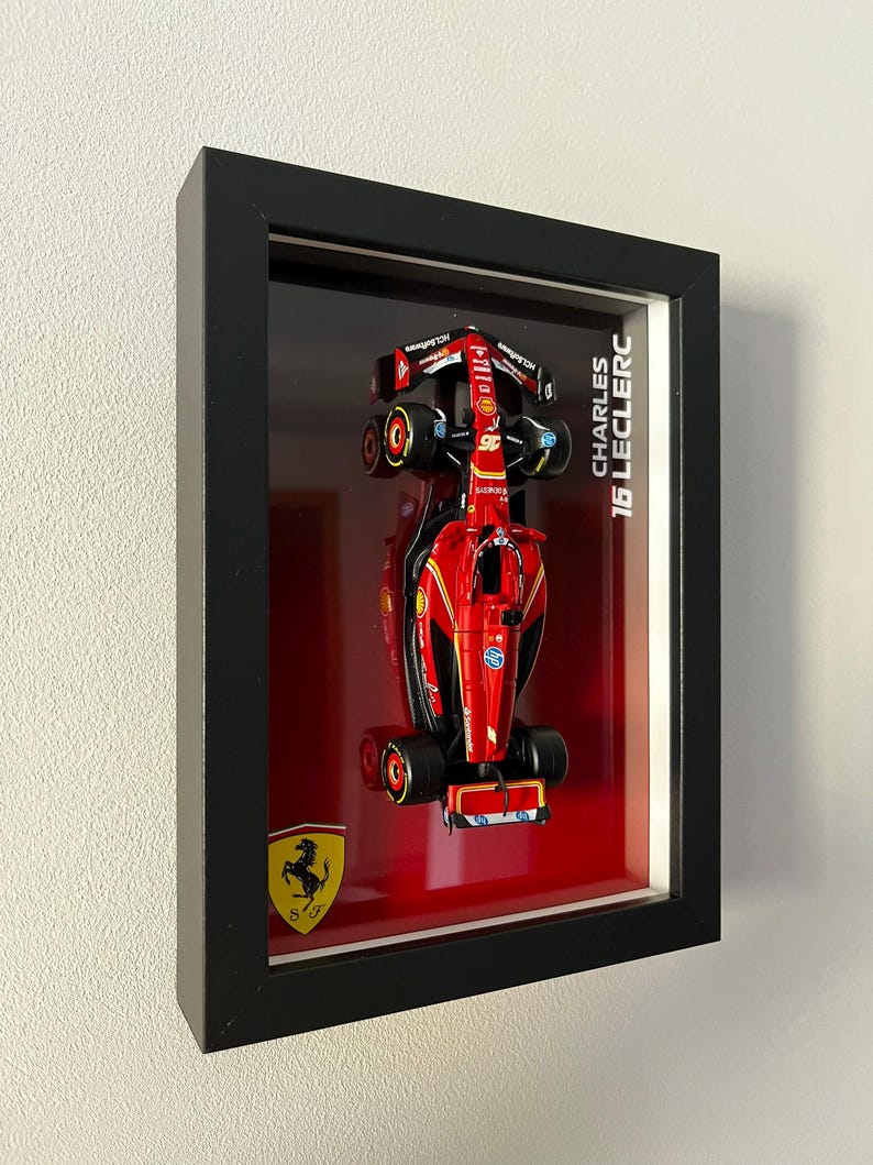Ferrari F1 Charles Leclerc Digital Poster Background | for Model Cars ...