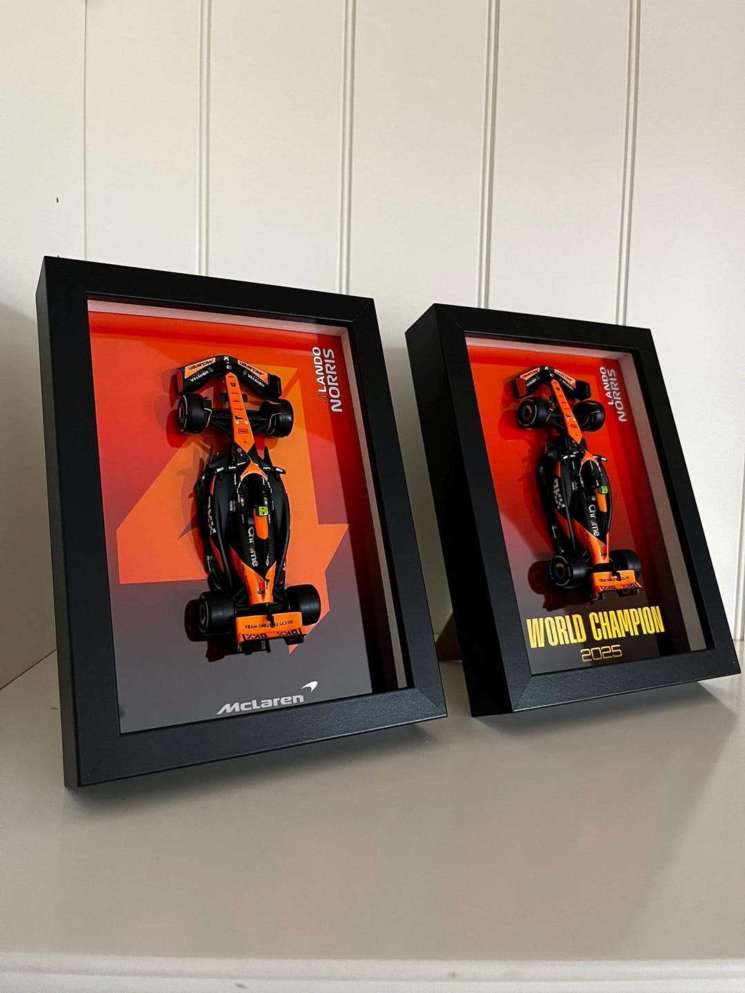 Lando Norris Mclaren F1 Car 1:43 Scale Display - Handmade Formula 1 ...