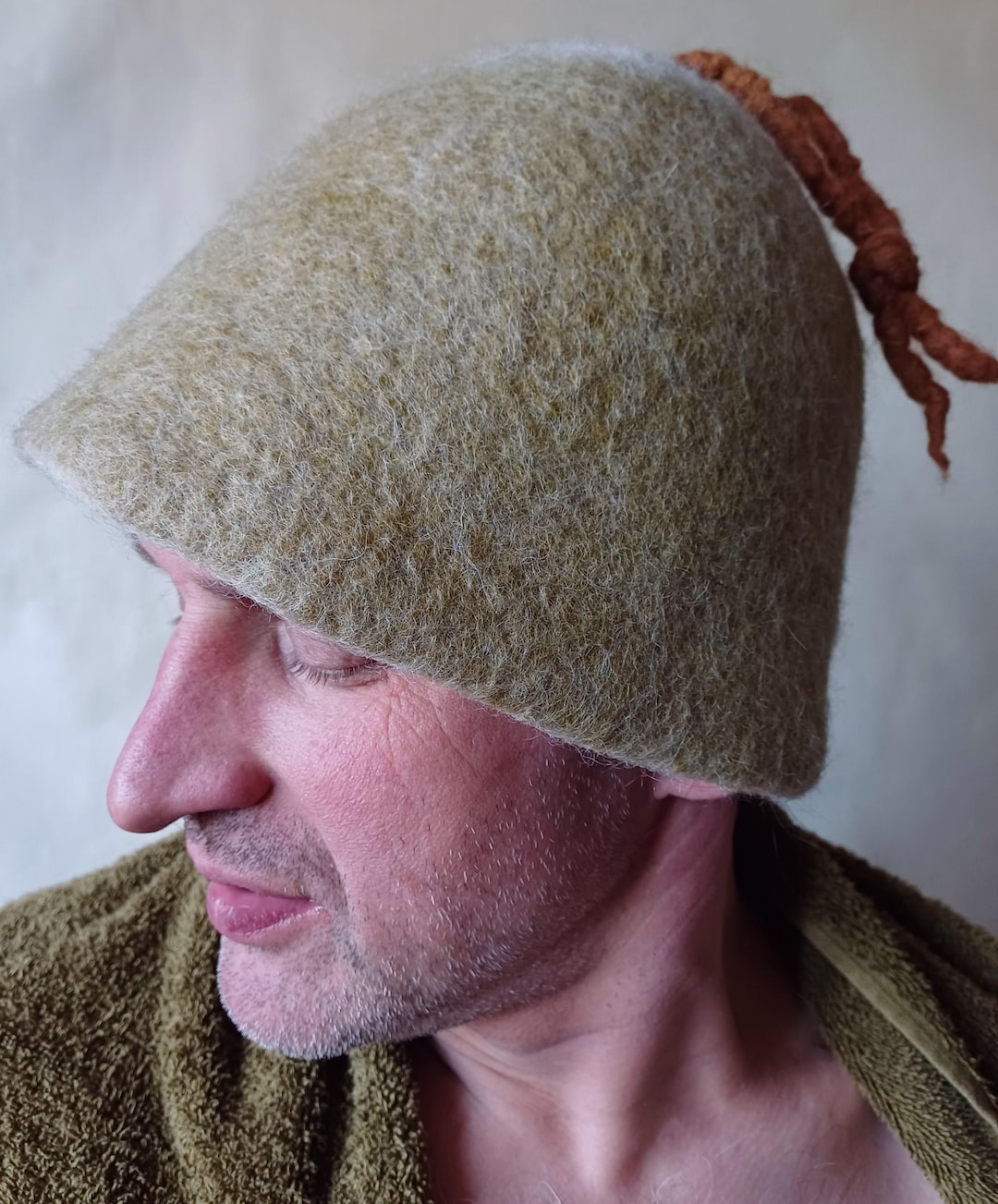 Sauna Hats for Men: Wool Felt Rustic Spa Gift - Etsy