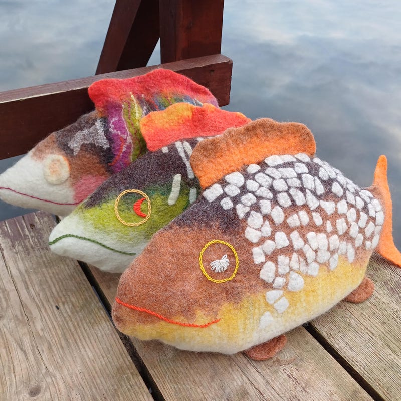 Fish Pillow - Etsy
